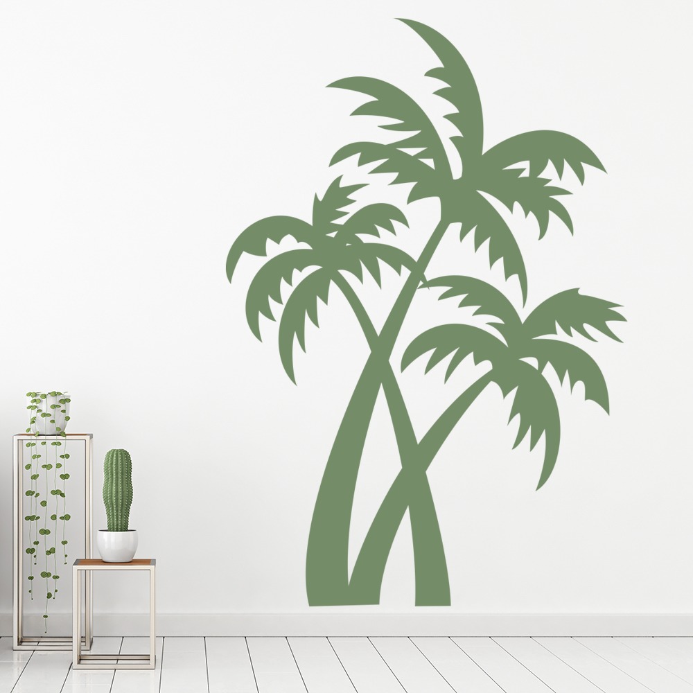 Palm Trees Tropical Trees Wall Sticker | Icon Wall Stickers